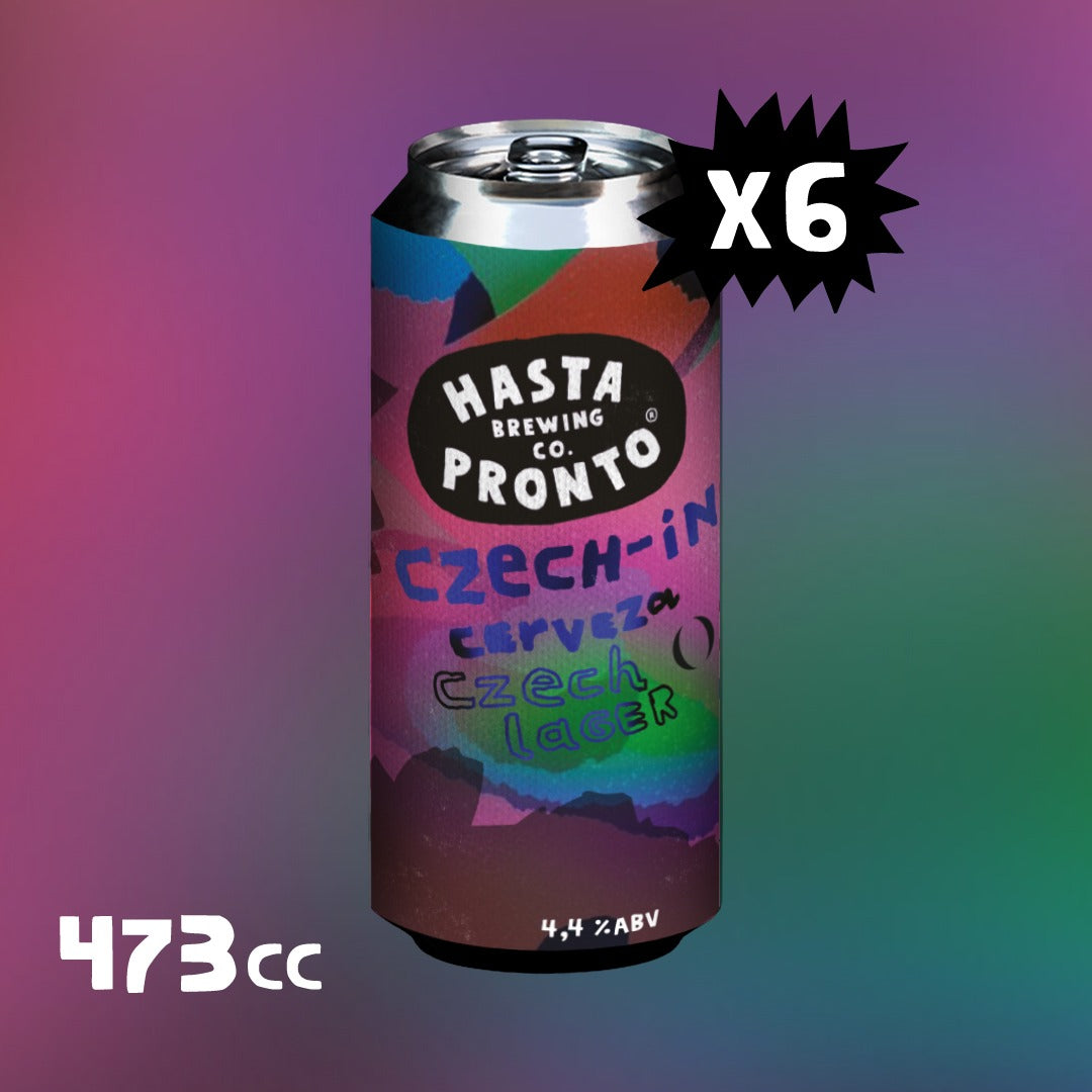 Czech In - Czech Lager – Hasta Pronto Brewing Co.